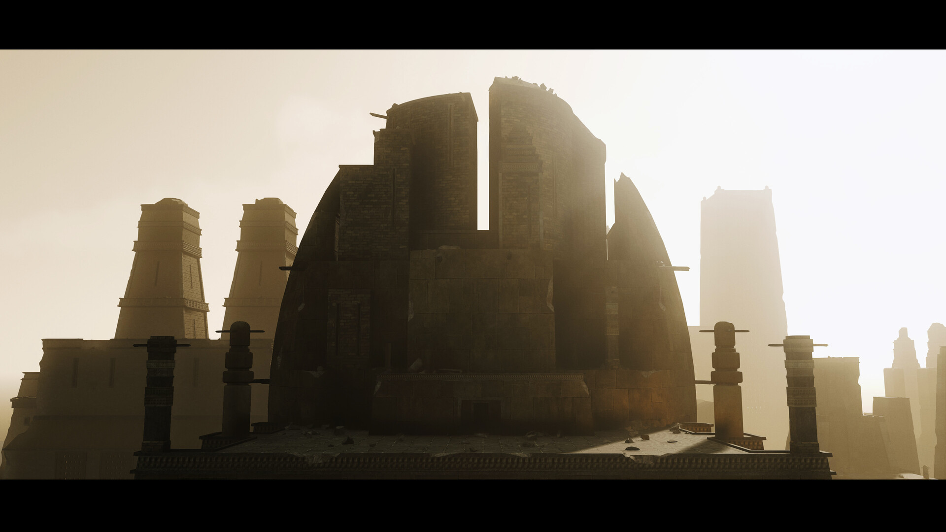 ArtStation - Ancient World, WIP. Kitbash3D x CRYENGINE | 4K