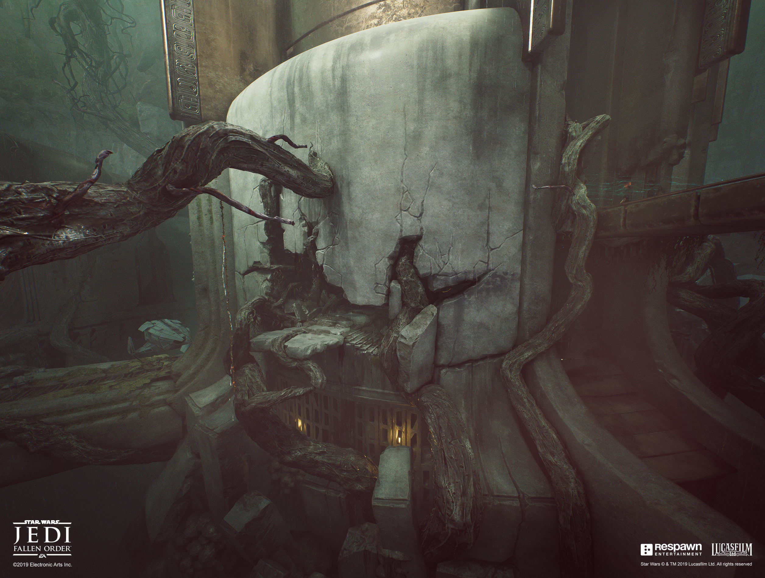 sarah wang - Star Wars JFO Zeffo Temple Interior