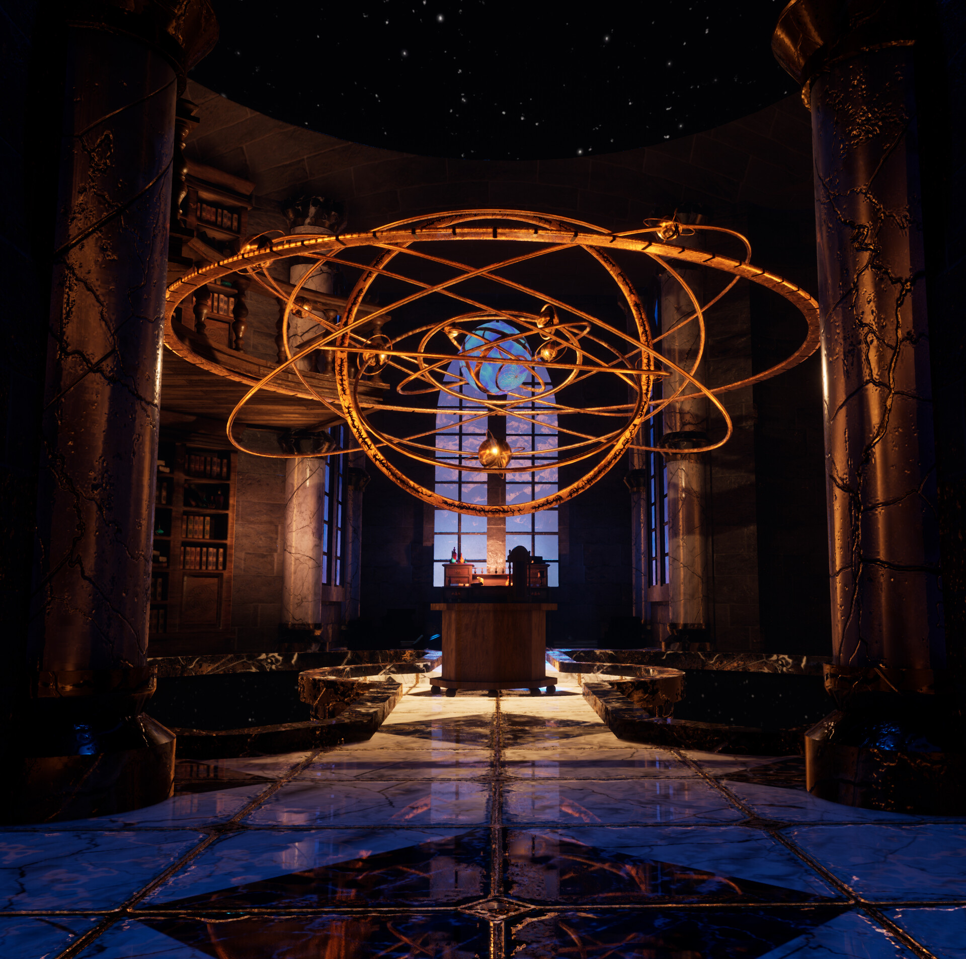 ArtStation - Wizard's Astro Study