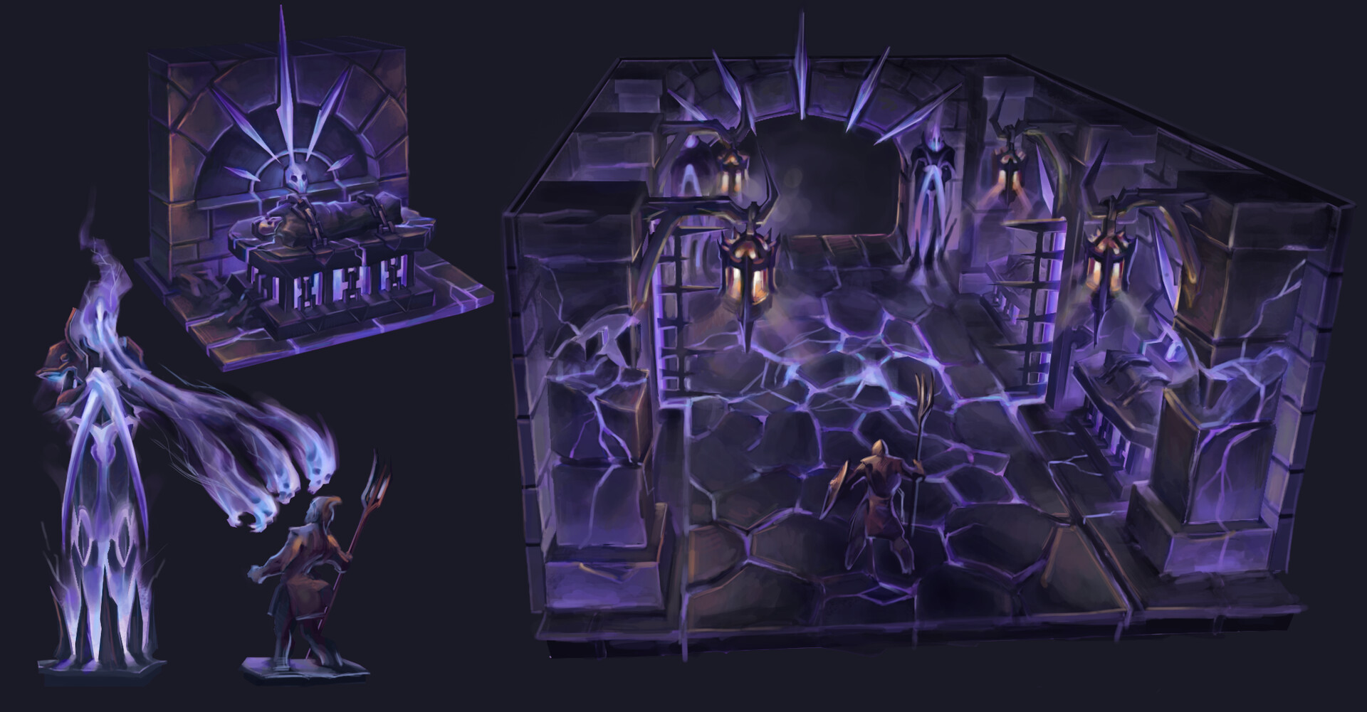 ArtStation - Crypt concept