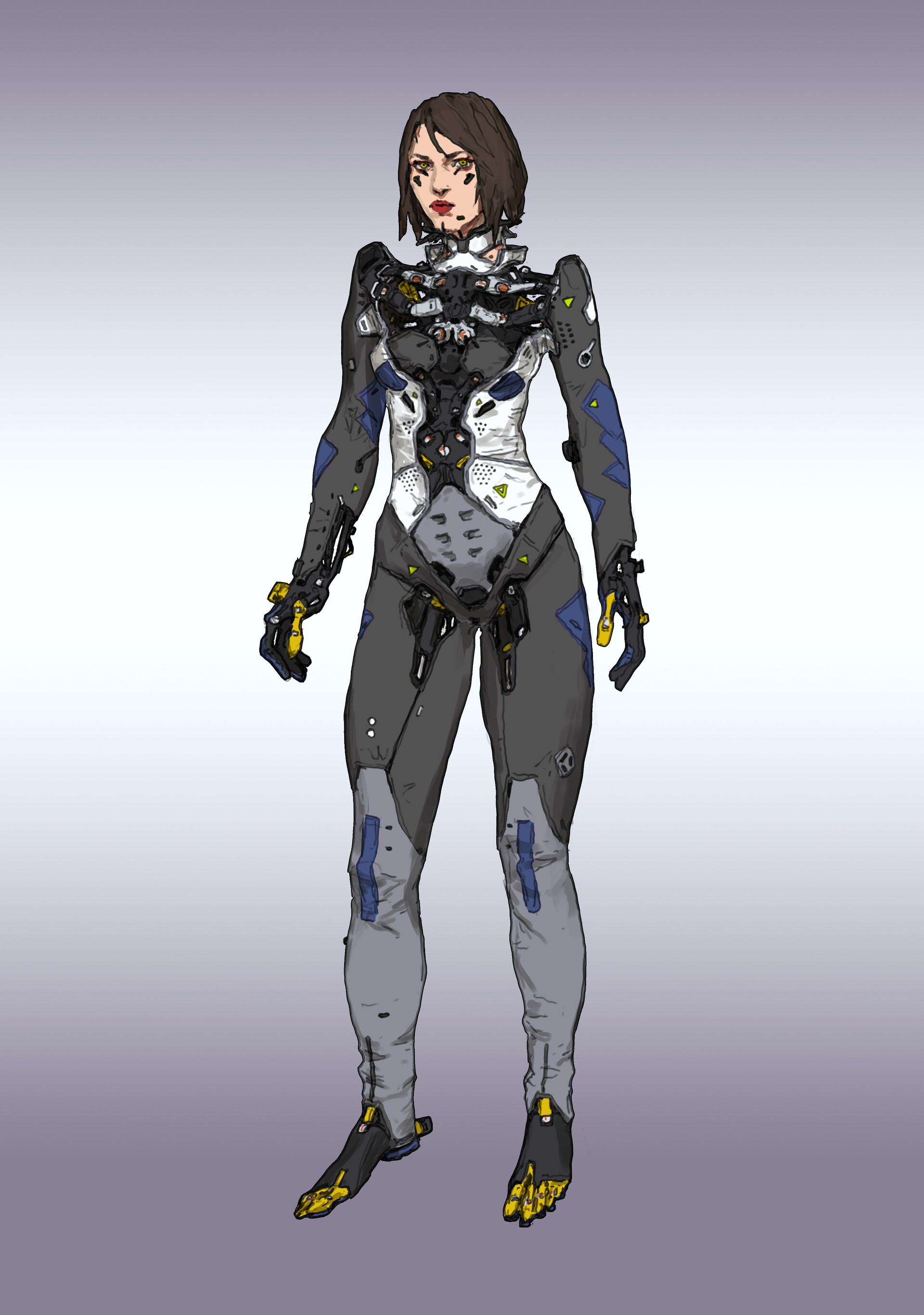 ArtStation - 4 and a half character design