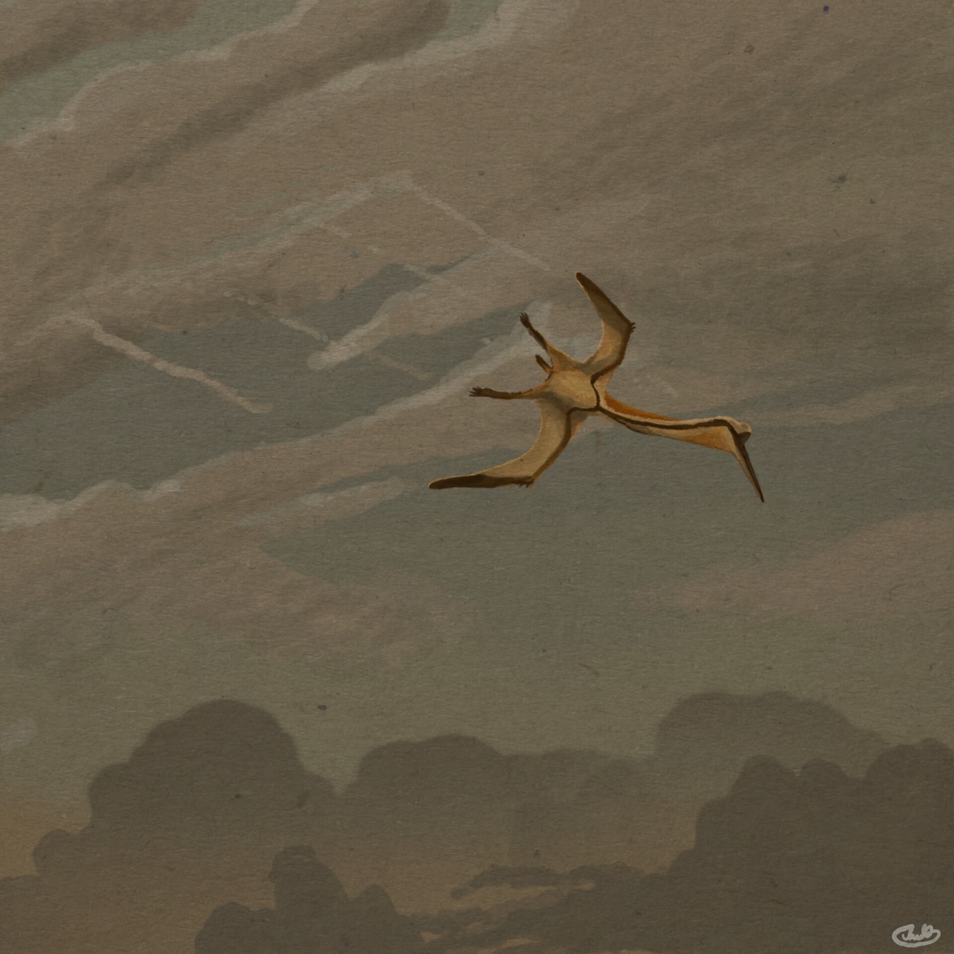 ArtStation - Pterosaurs Illustrations of 2017