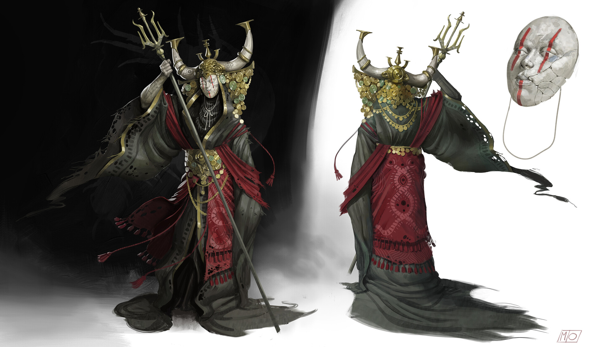 ArtStation - Demon in the Dunes