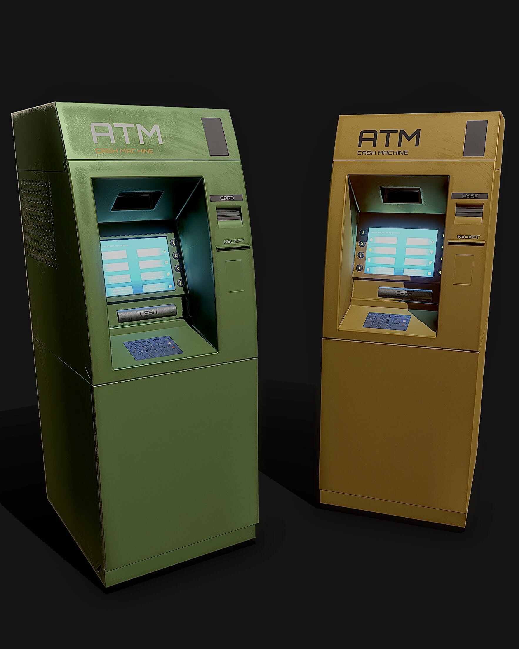 ArtStation - ATM props