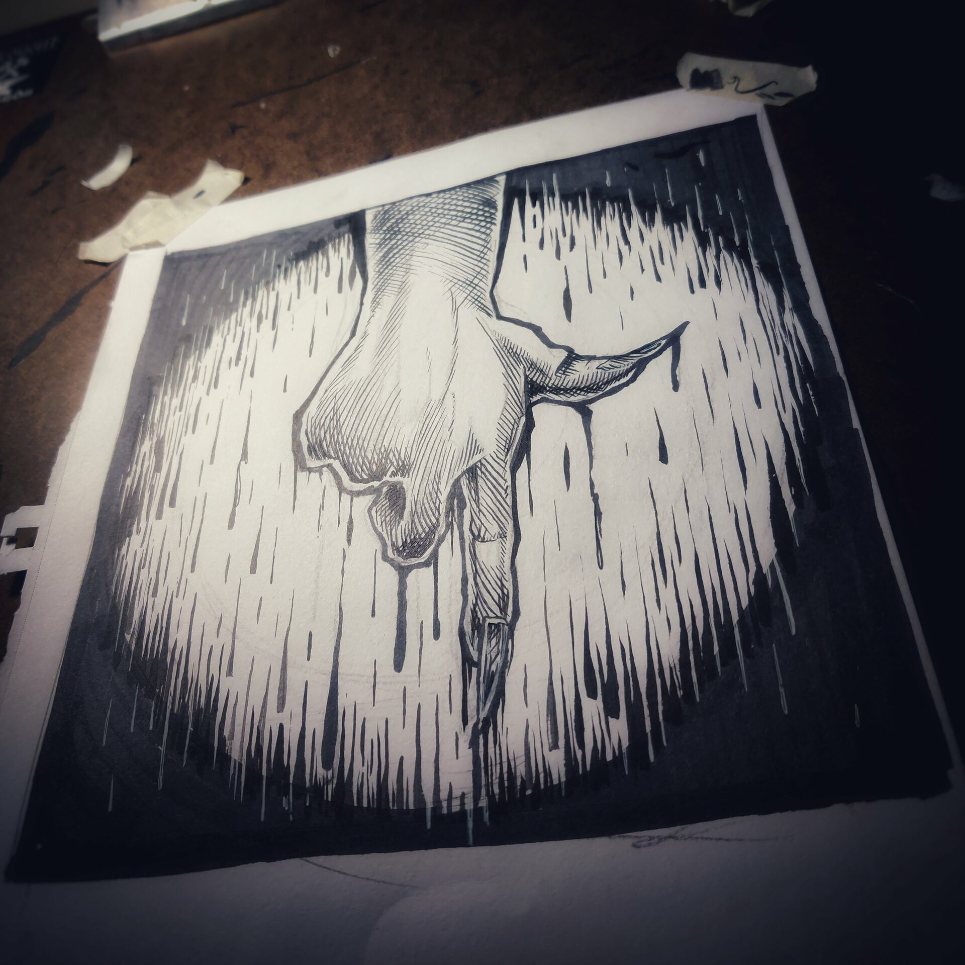 Sarah Allen Reed - Cover art for Empire Of The Vampire's "All Men Are ...