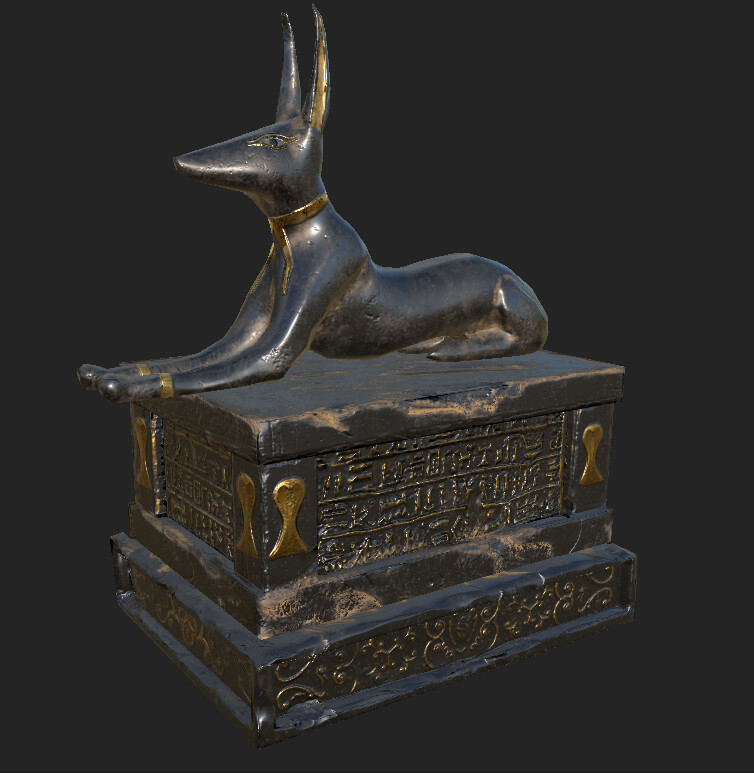 ArtStation - Anubis Statue