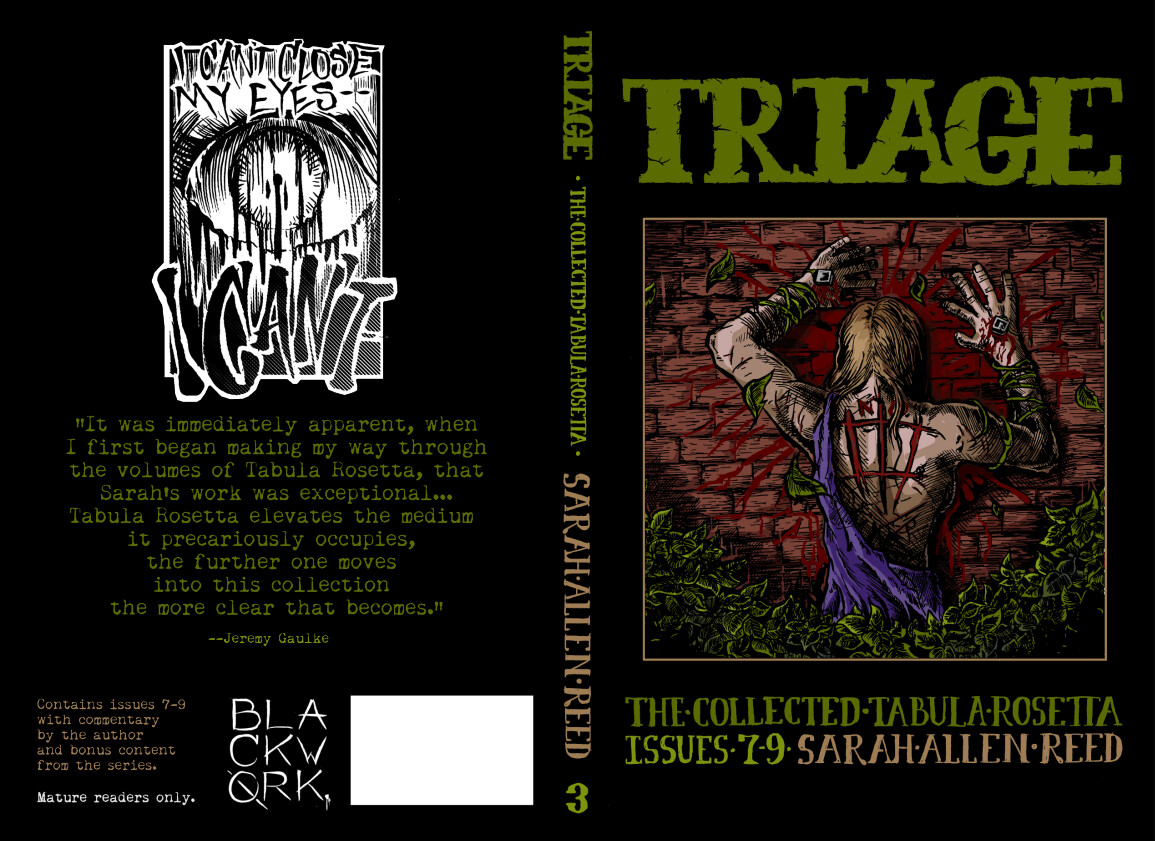 Sarah Allen Reed - Cover Design for Triage: The Collected Tabula ...