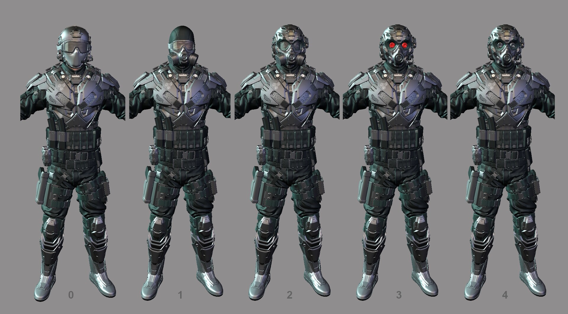 Modern Combat 3 Concept Art