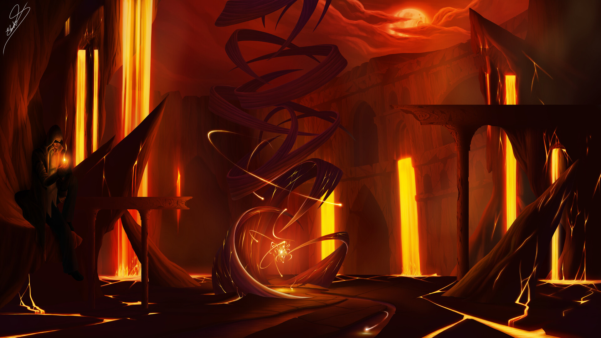 ArtStation - Muspelheim - Norse Mythology