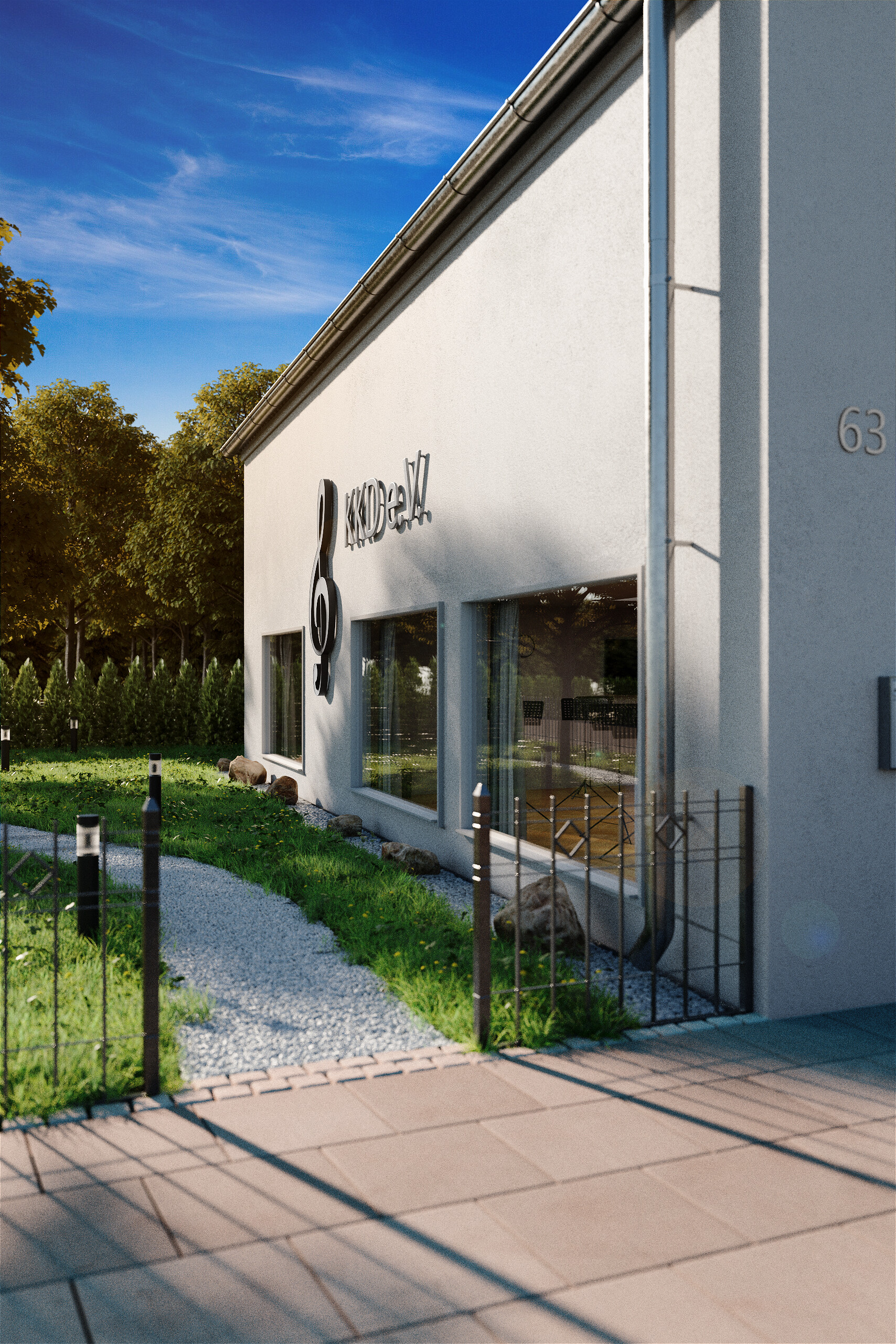 Roman Berger - Knabenkapelle Dachau Architectural Visualization