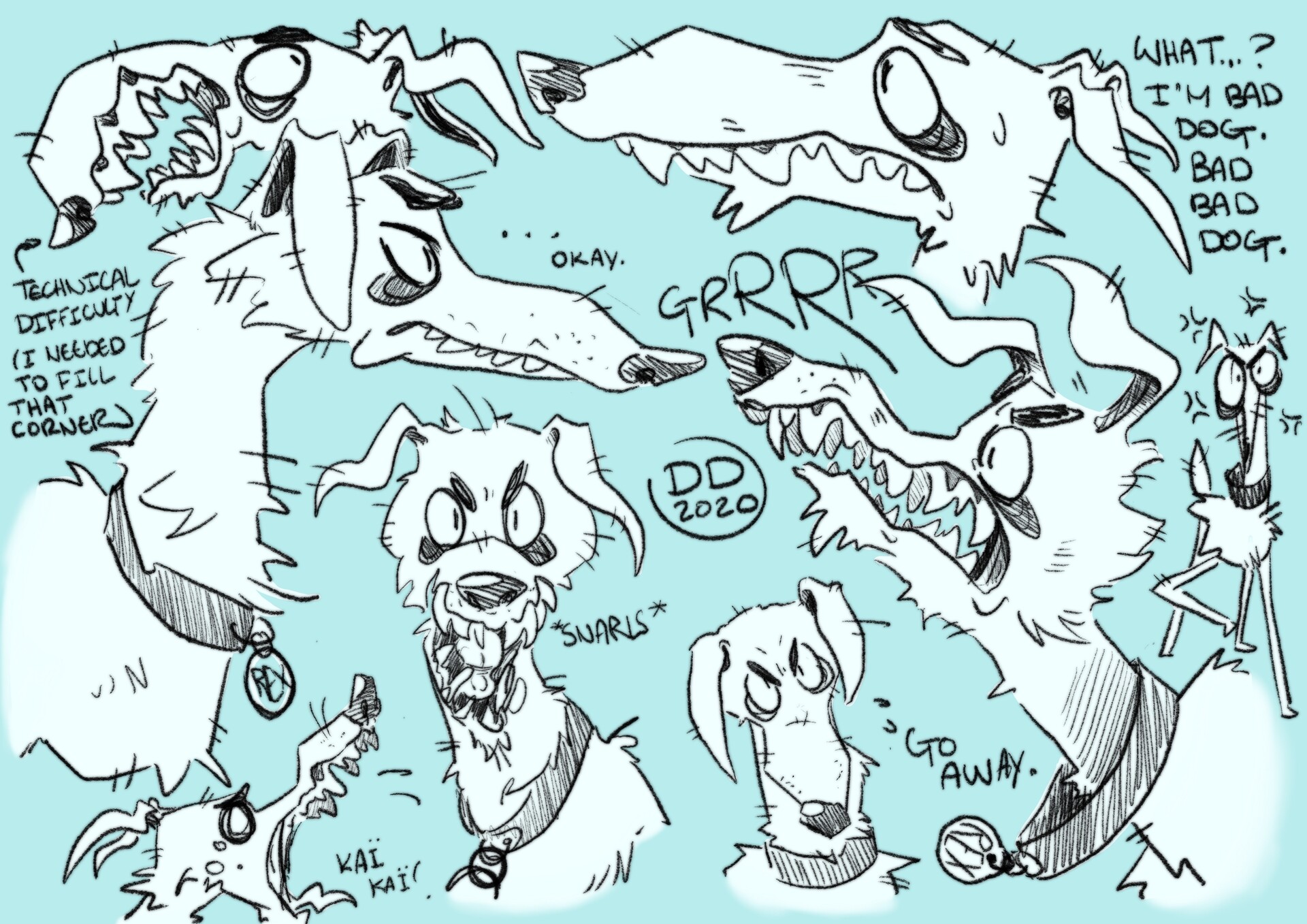 ArtStation - Bad dog