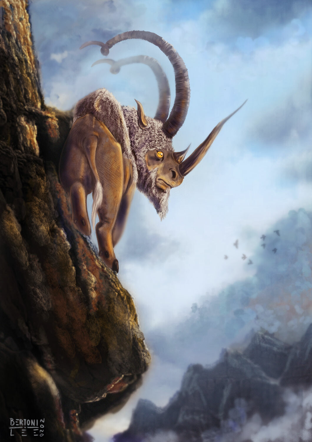 Bertoni Lee - Rhino goat