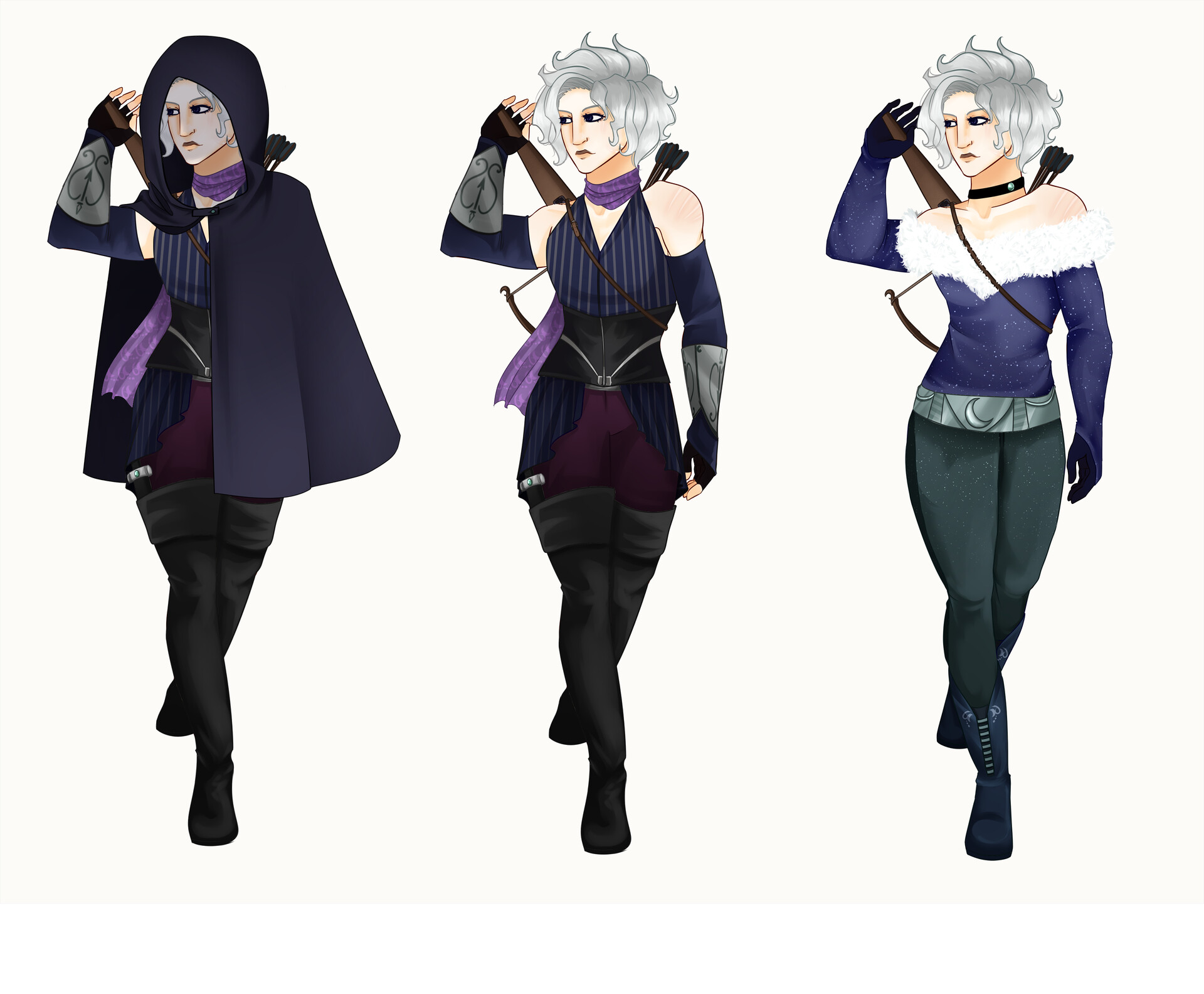 ArtStation - Moon - Character design