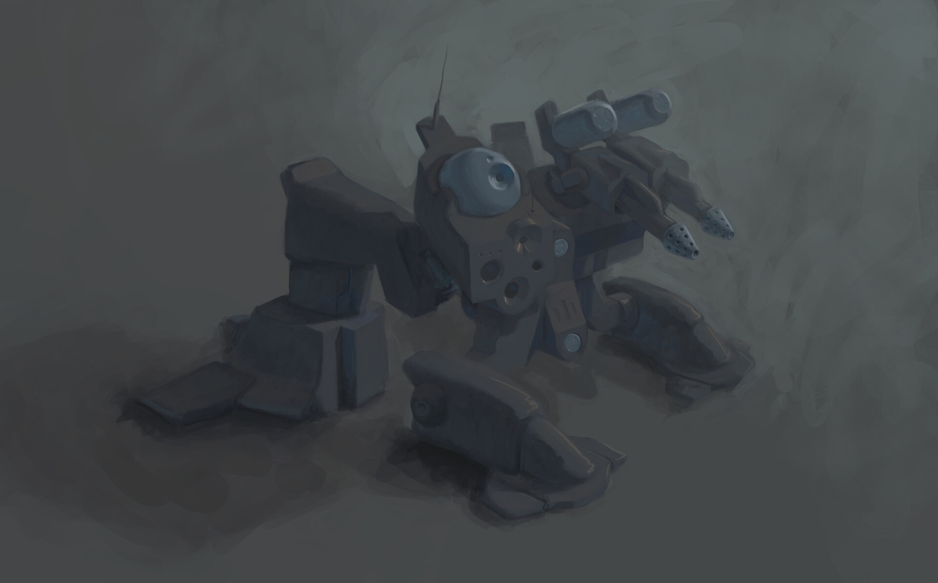 ArtStation - Tower Mech