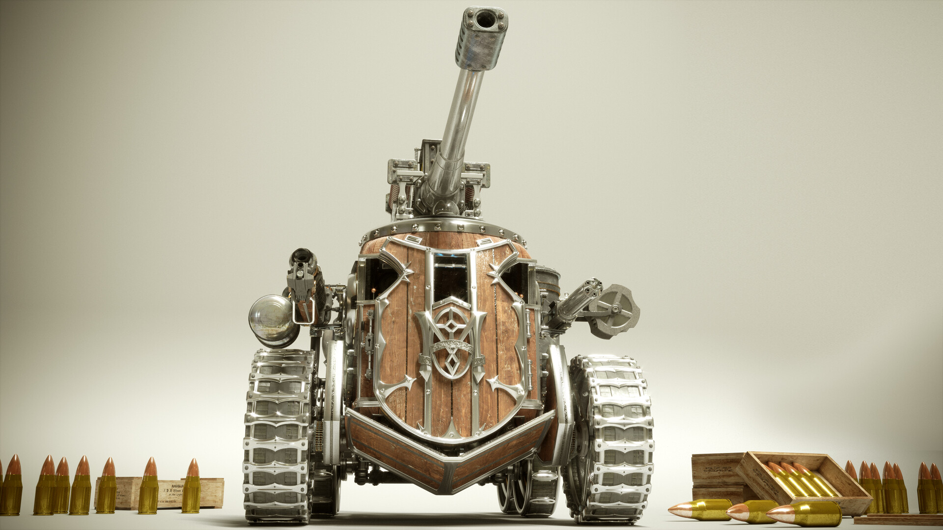 Jason Lewis - Steampunk Artillery Tank