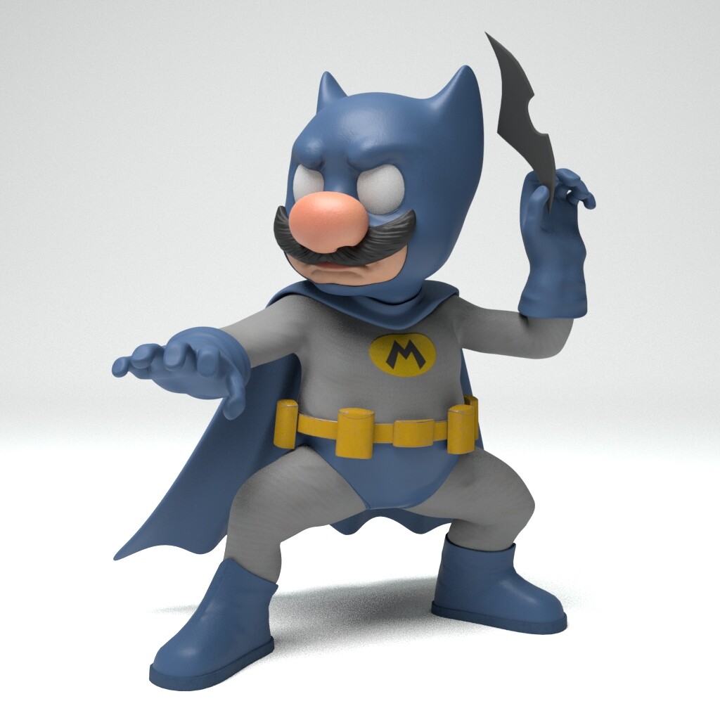 ArtStation - Bat Mario