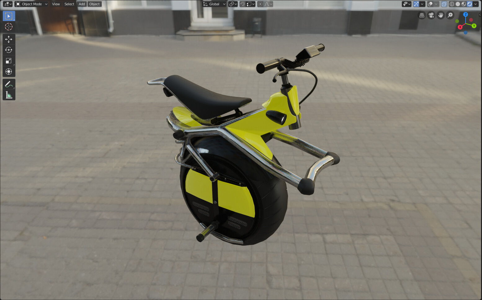ArtStation - Ryno Microcycle 3D model