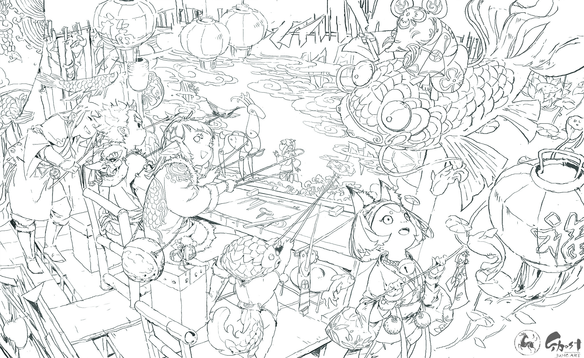 Wenjun Lin - Chinese shadow puppetry#GHOST