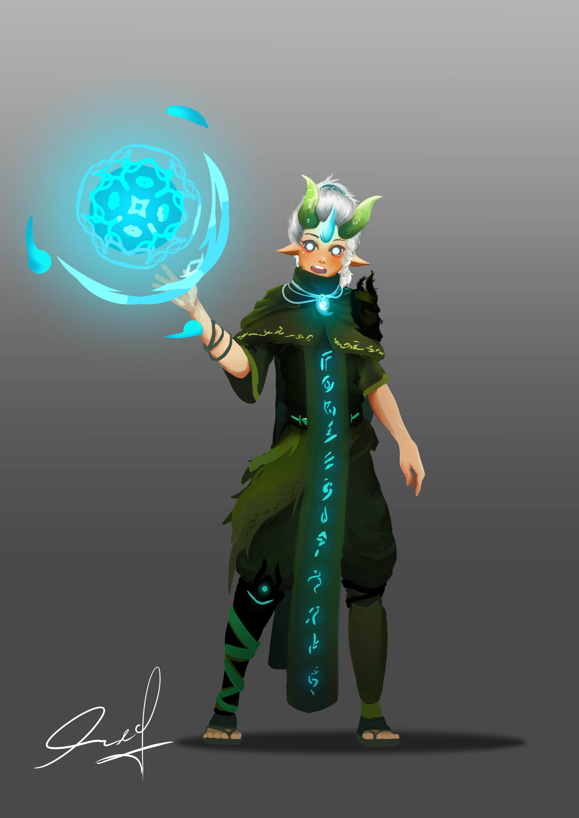 ArtStation - How About "Mage Druid"