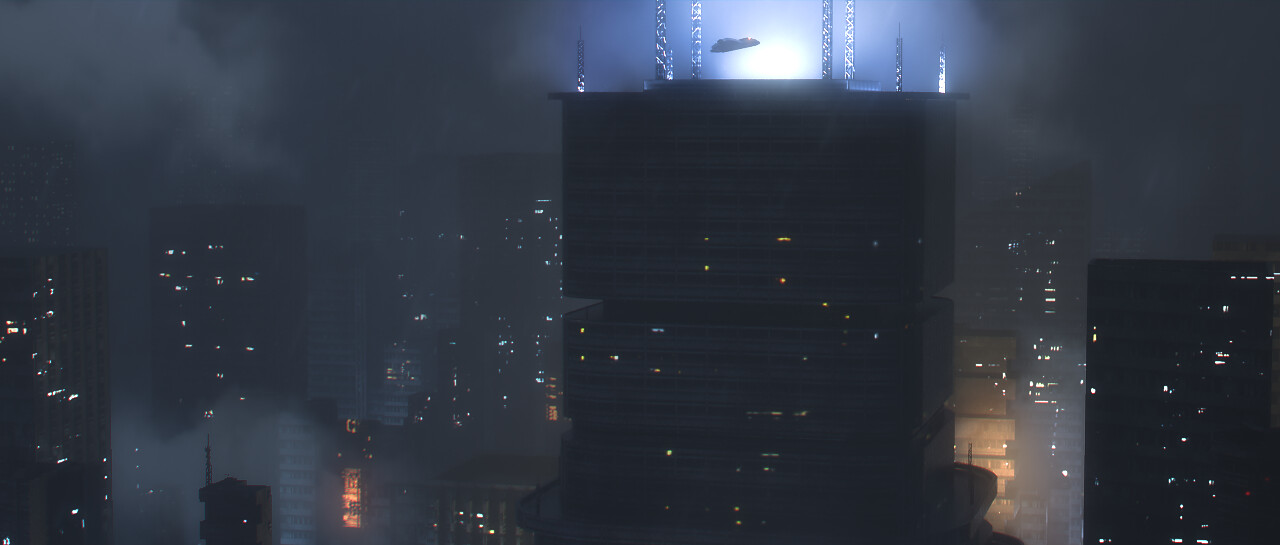 ArtStation - city fly through