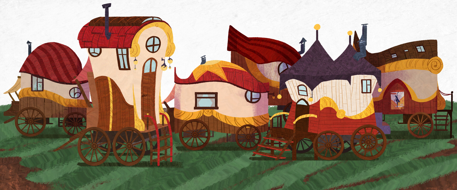 ArtStation - circus trailer
