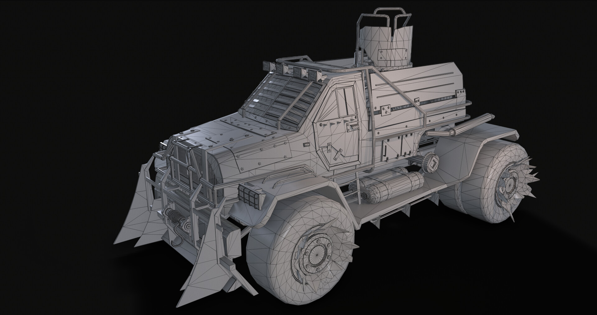 Samer Al-Dandan - Old armored Z_Apocalyptic vehicle
