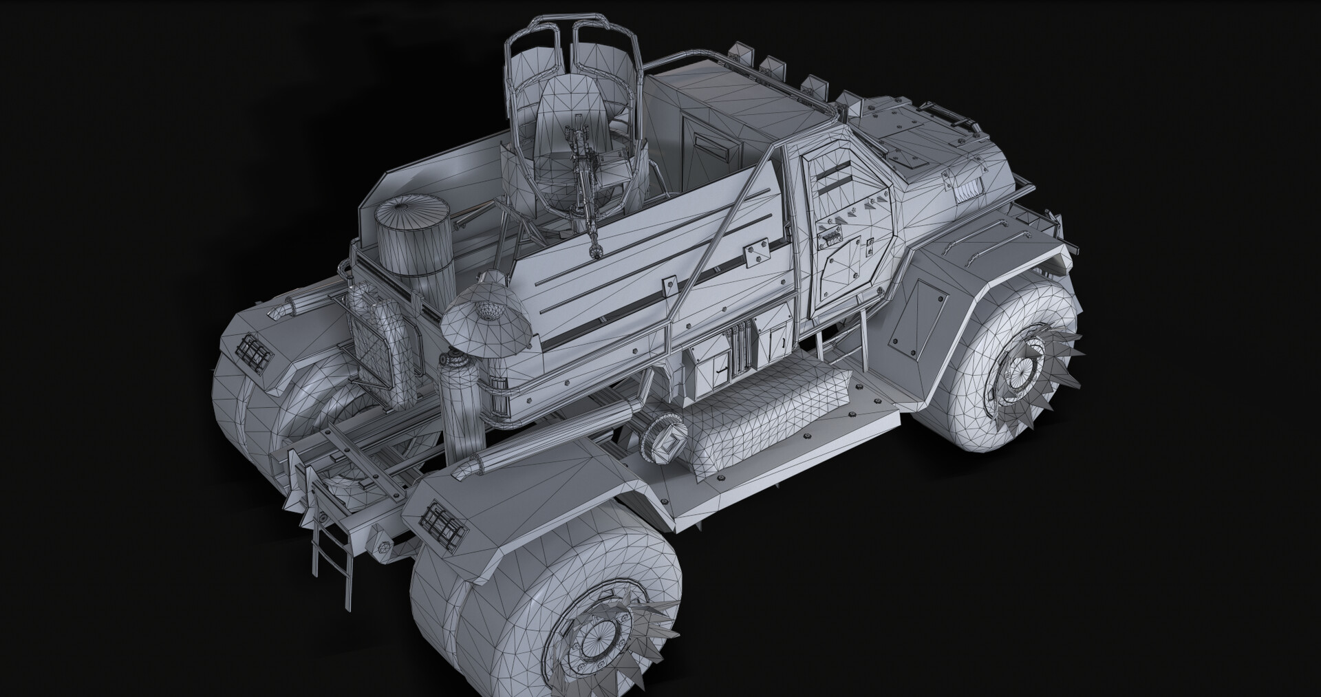 Samer Al-Dandan - Old armored Z_Apocalyptic vehicle