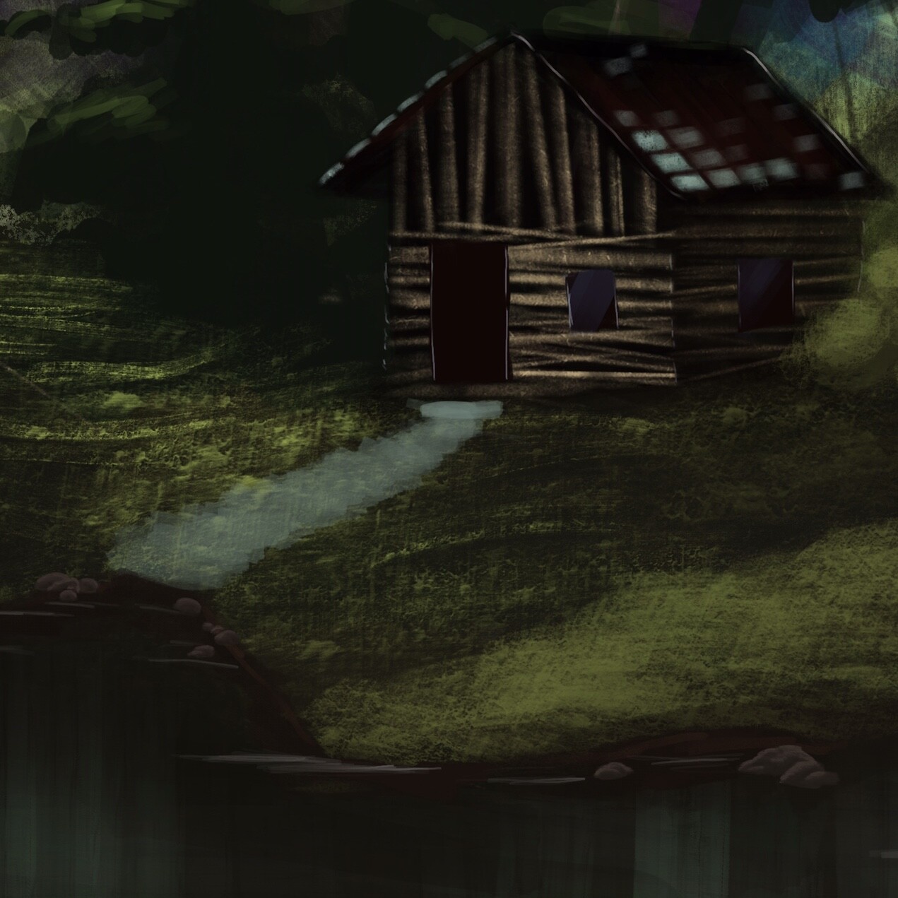 Amy Lawless - Cottage in the Woods