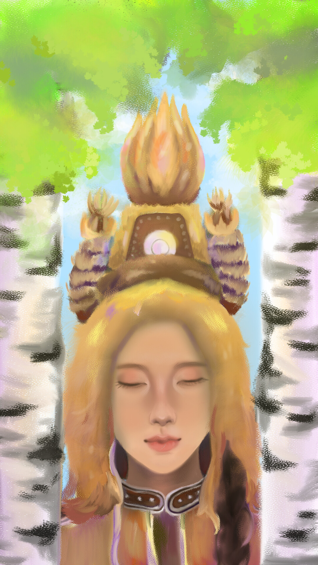 ArtStation - Yakutian Girl