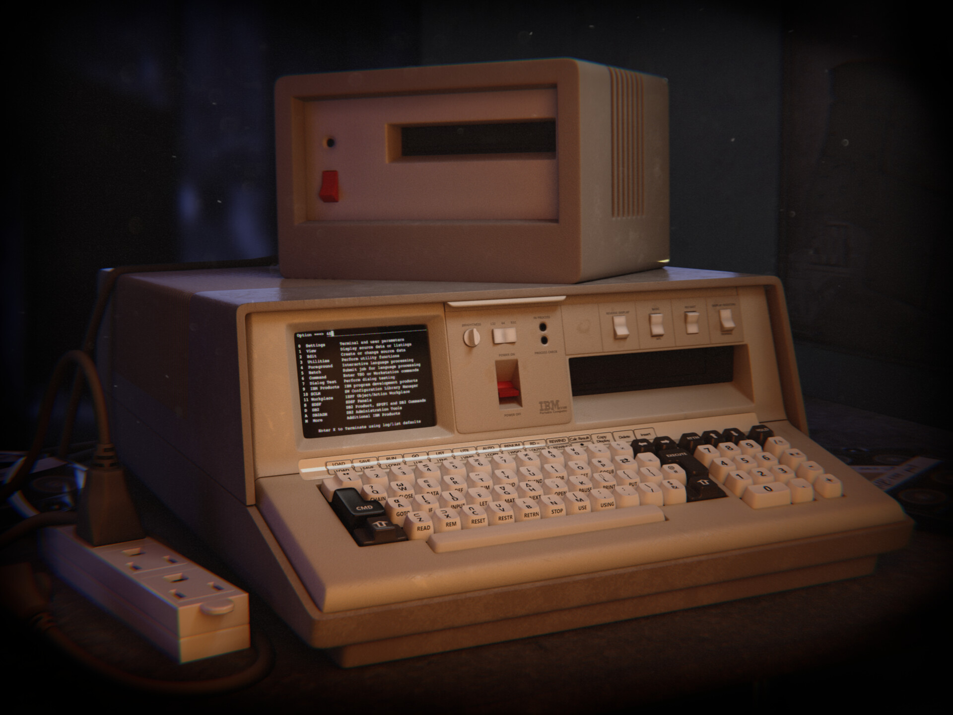 ArtStation - IBM 5100