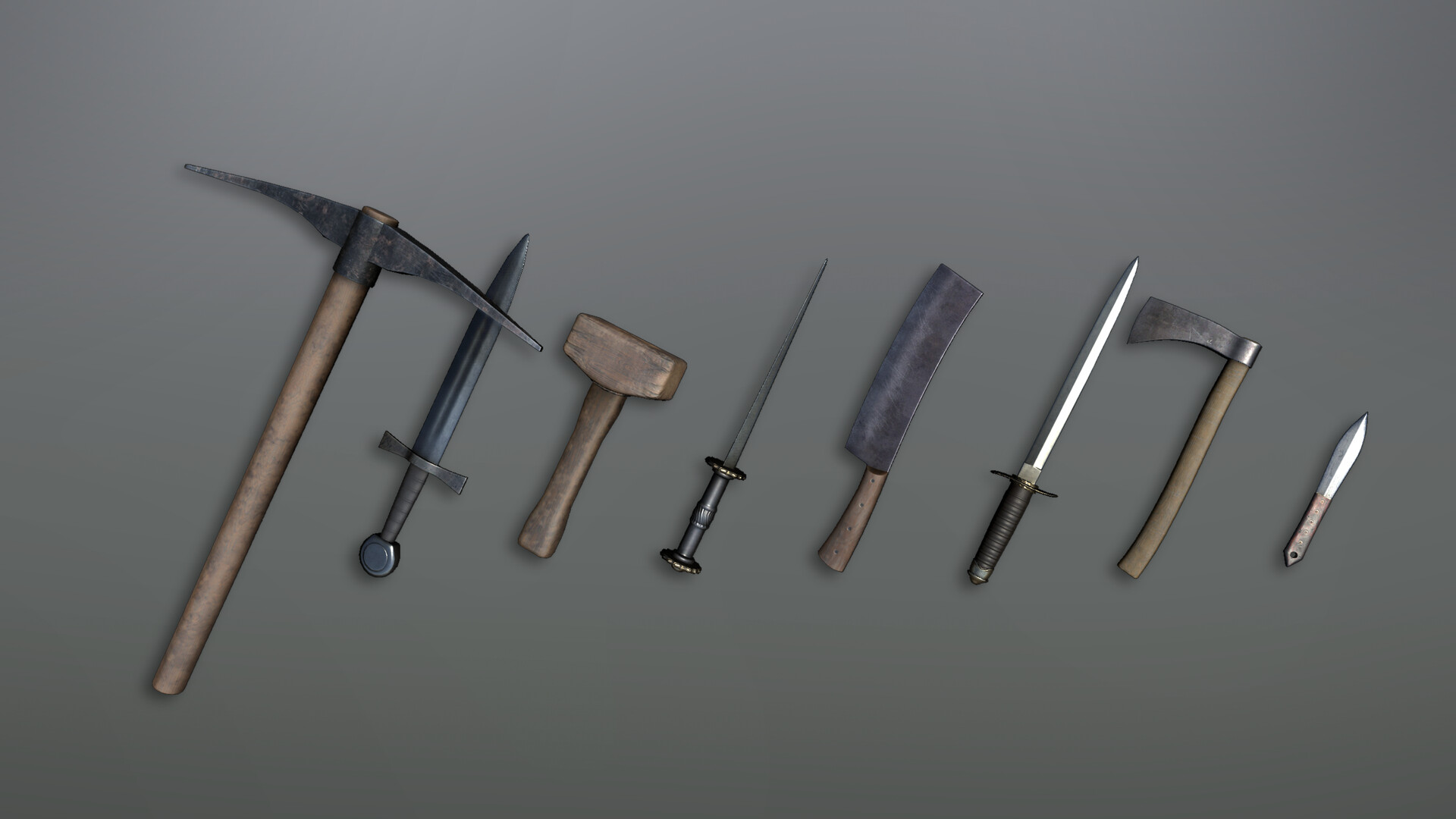 Medieval Melee Weapons