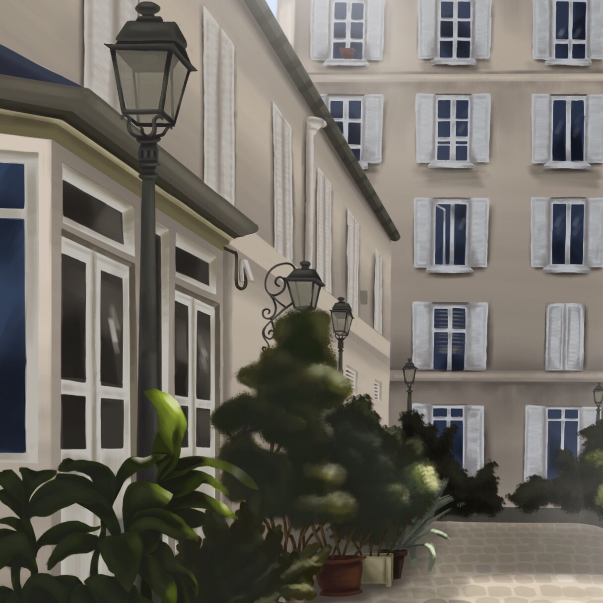 Amy Lawless - Parisian Apartment