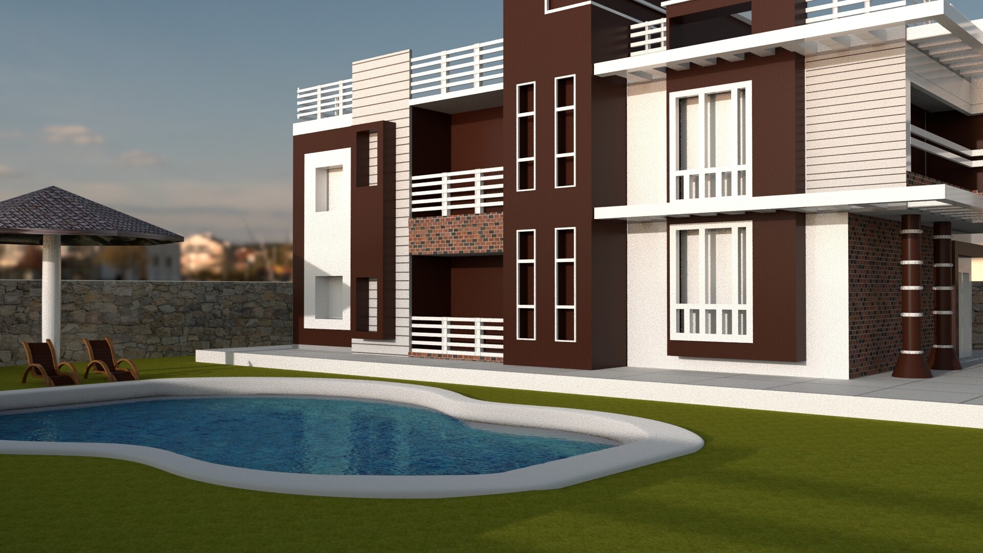 ArtStation - 3d exterior