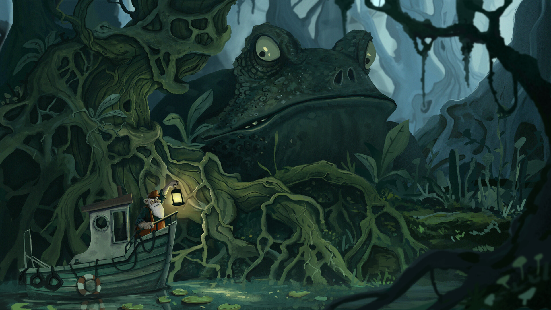 ArtStation - toad monster!