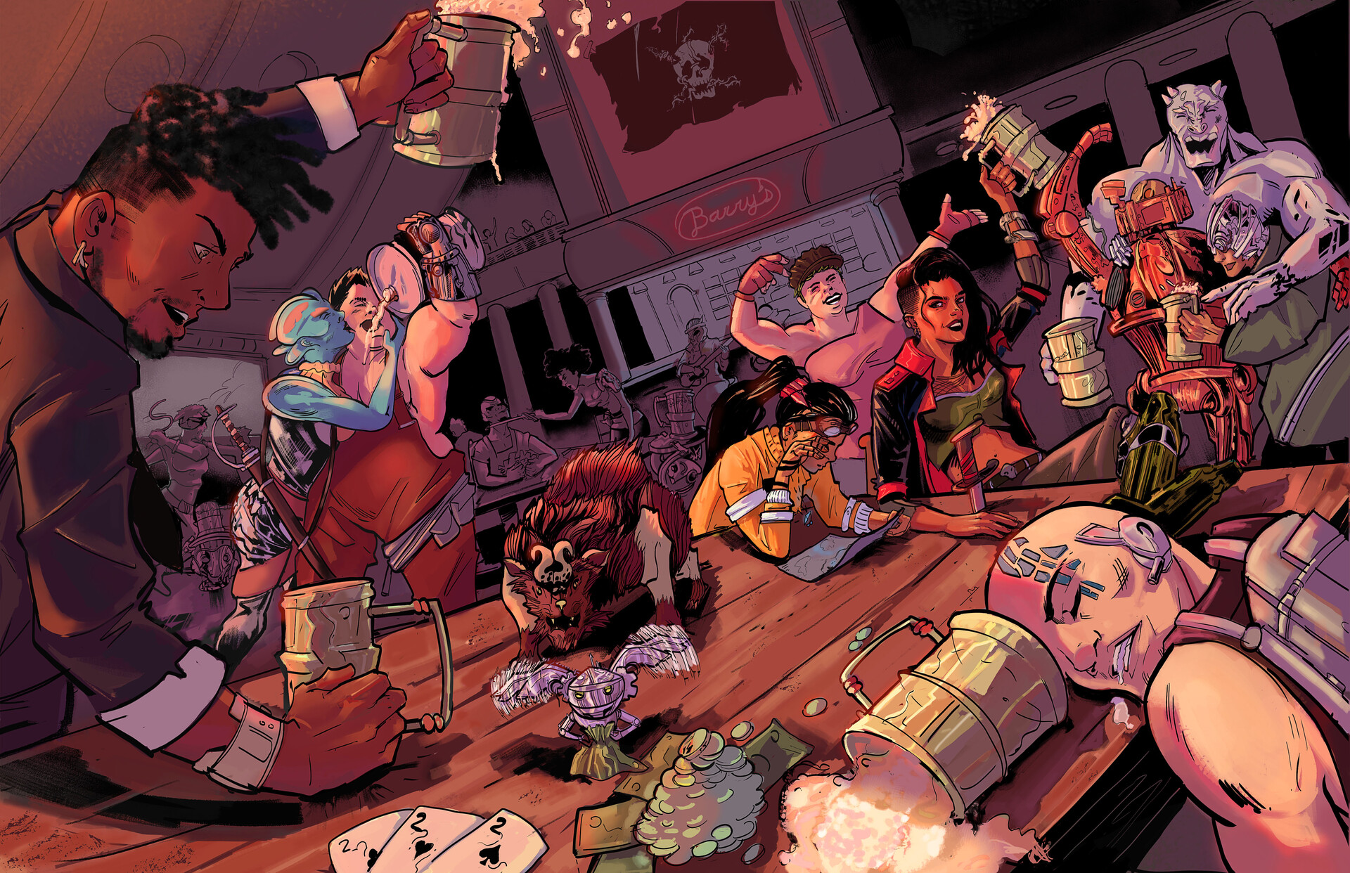 ArtStation - Barry's Bar