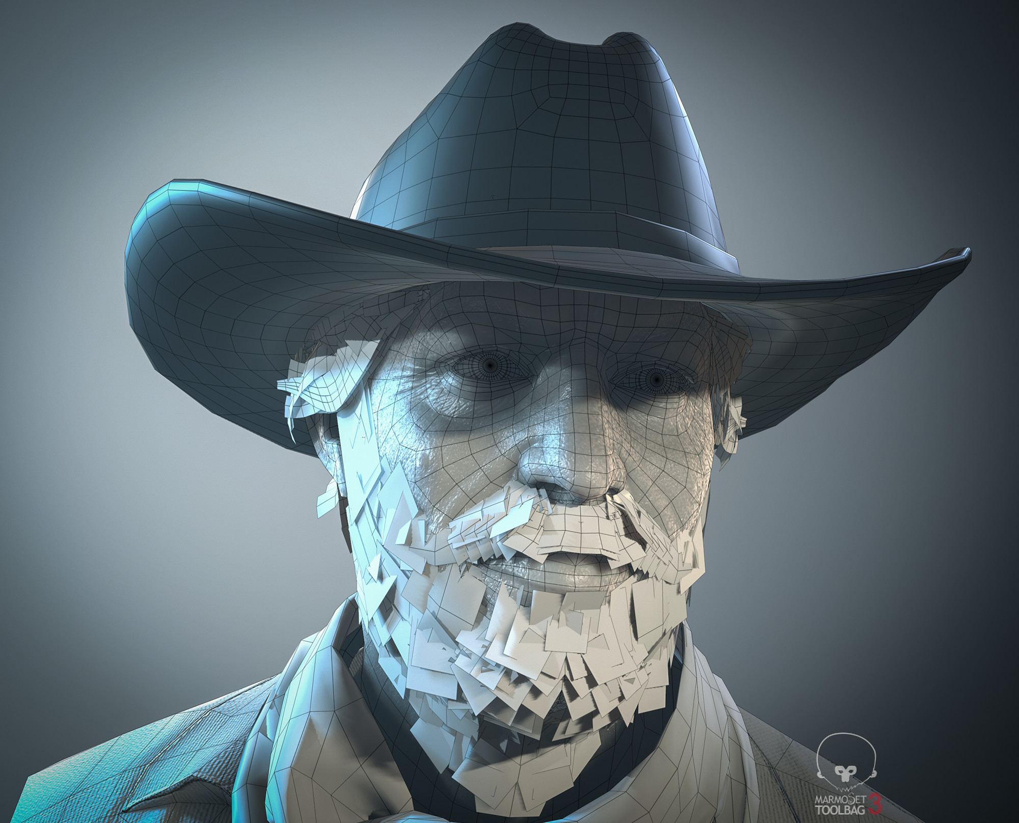 Mihail Lupu - Cowboy - real time render