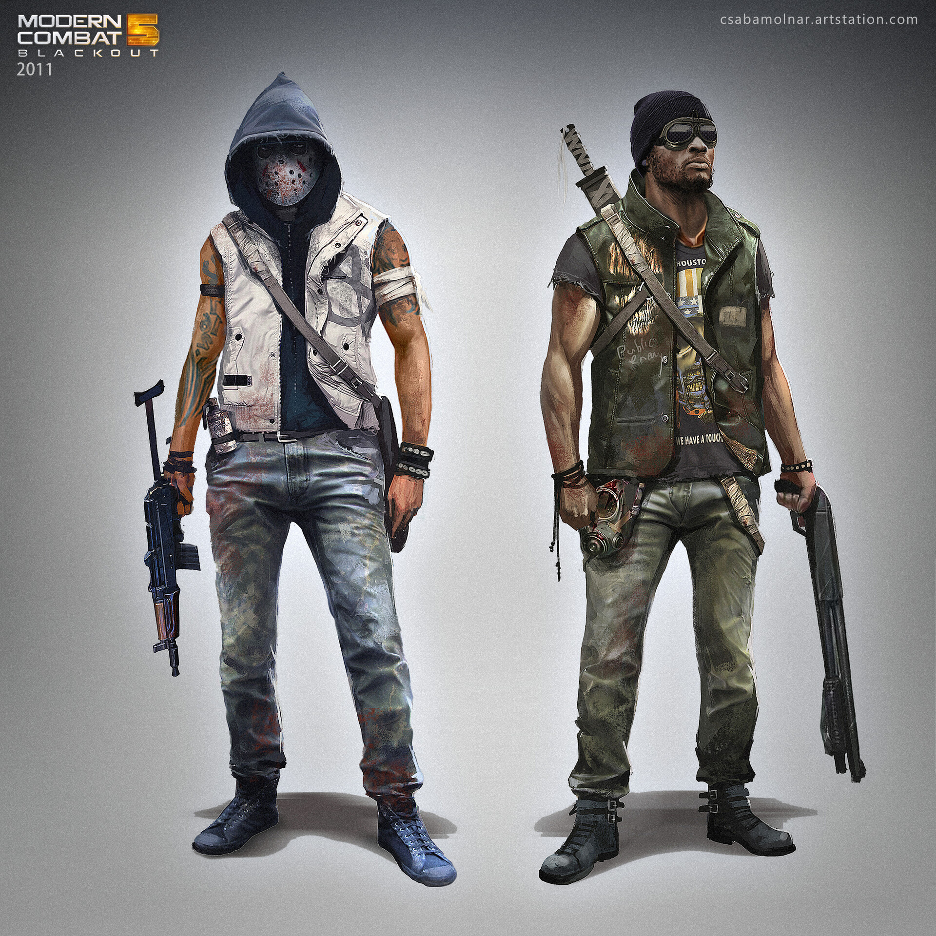 Csaba Molnar - Modern Combat 5 Concept and Art Direction