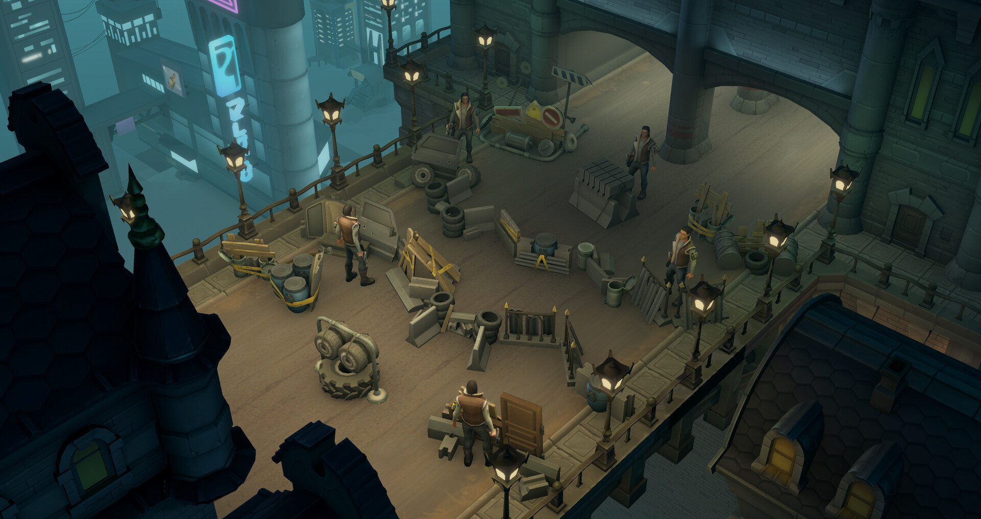 ArtStation - Bridge Scene