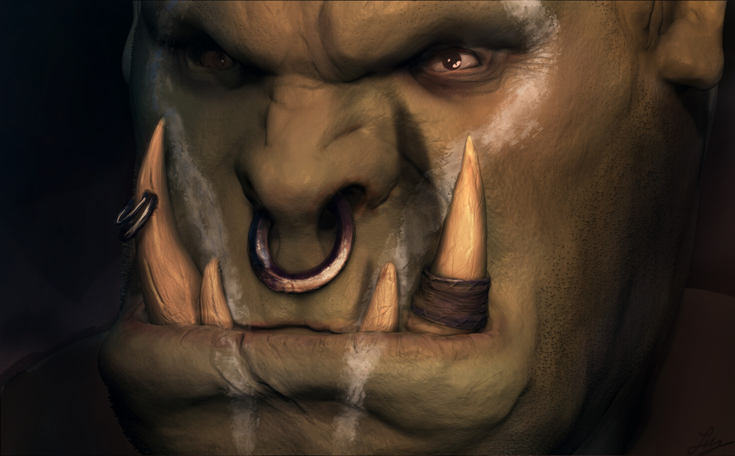 ArtStation - varok saurfang's mak'gora