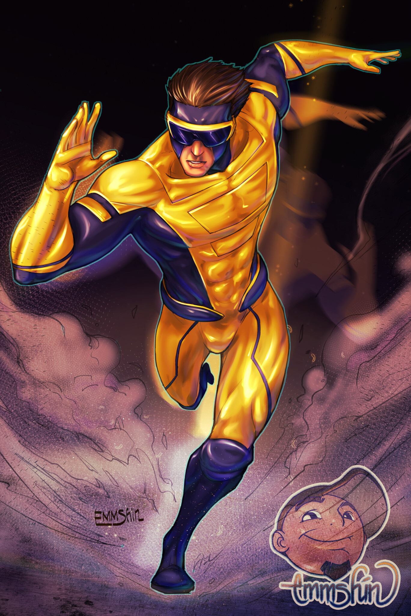 ArtStation - #OCCommission GOLD RUSH