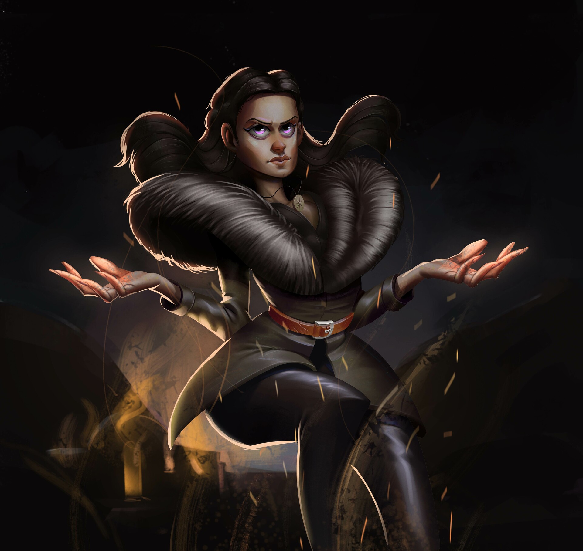 ArtStation - Yennefer fan art