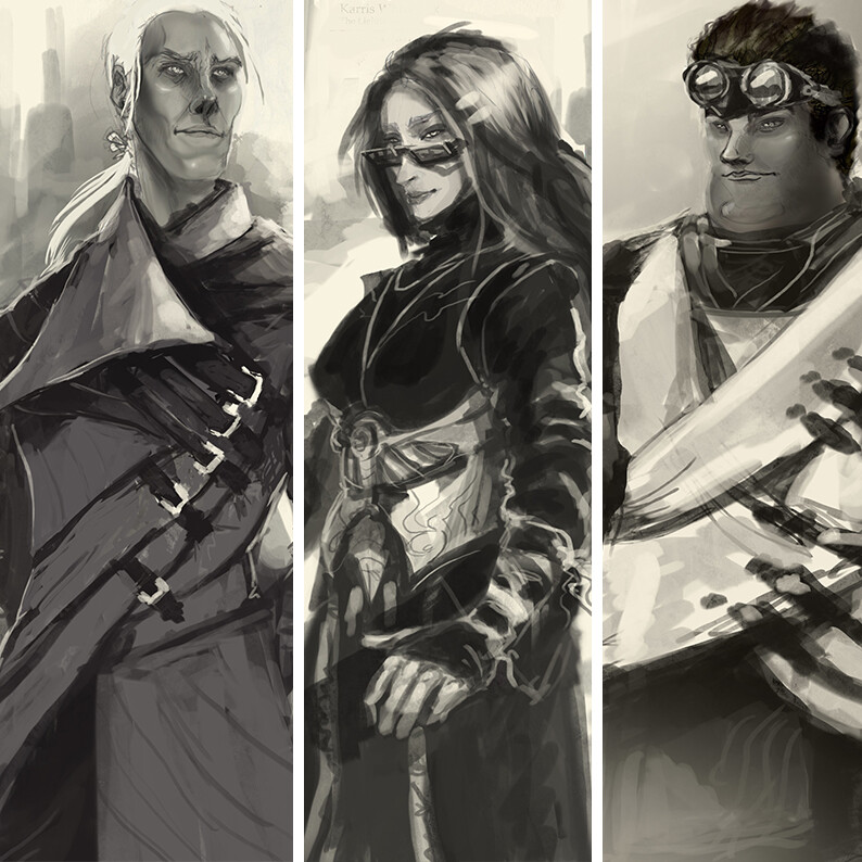 Mário Fernandes - lightbringer - character concepts