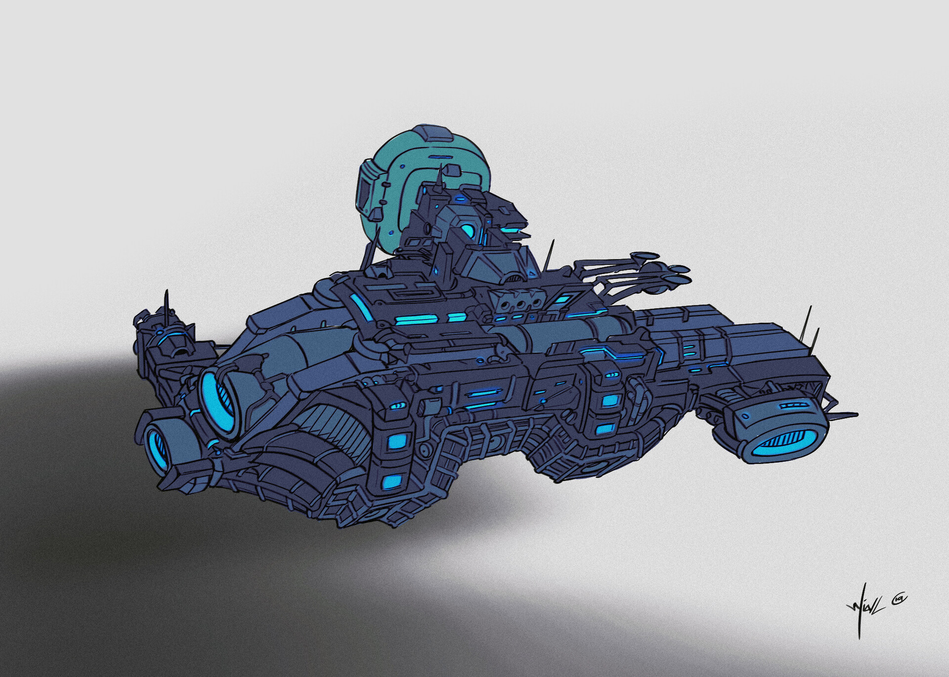 ArtStation - Hovercraft