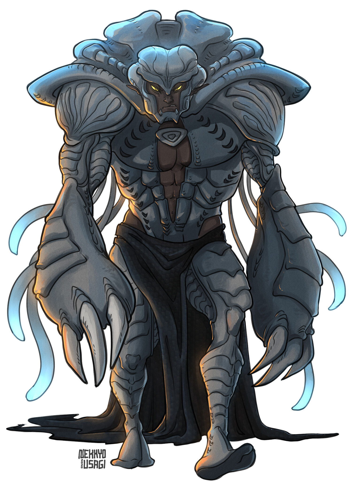 Nekkyo Usagi - Human / Gijinka Re-design - ORGA