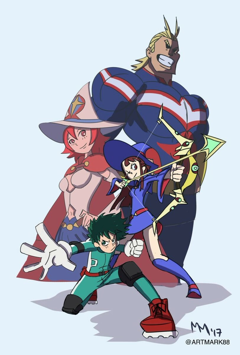 ArtStation - MHA X LWA