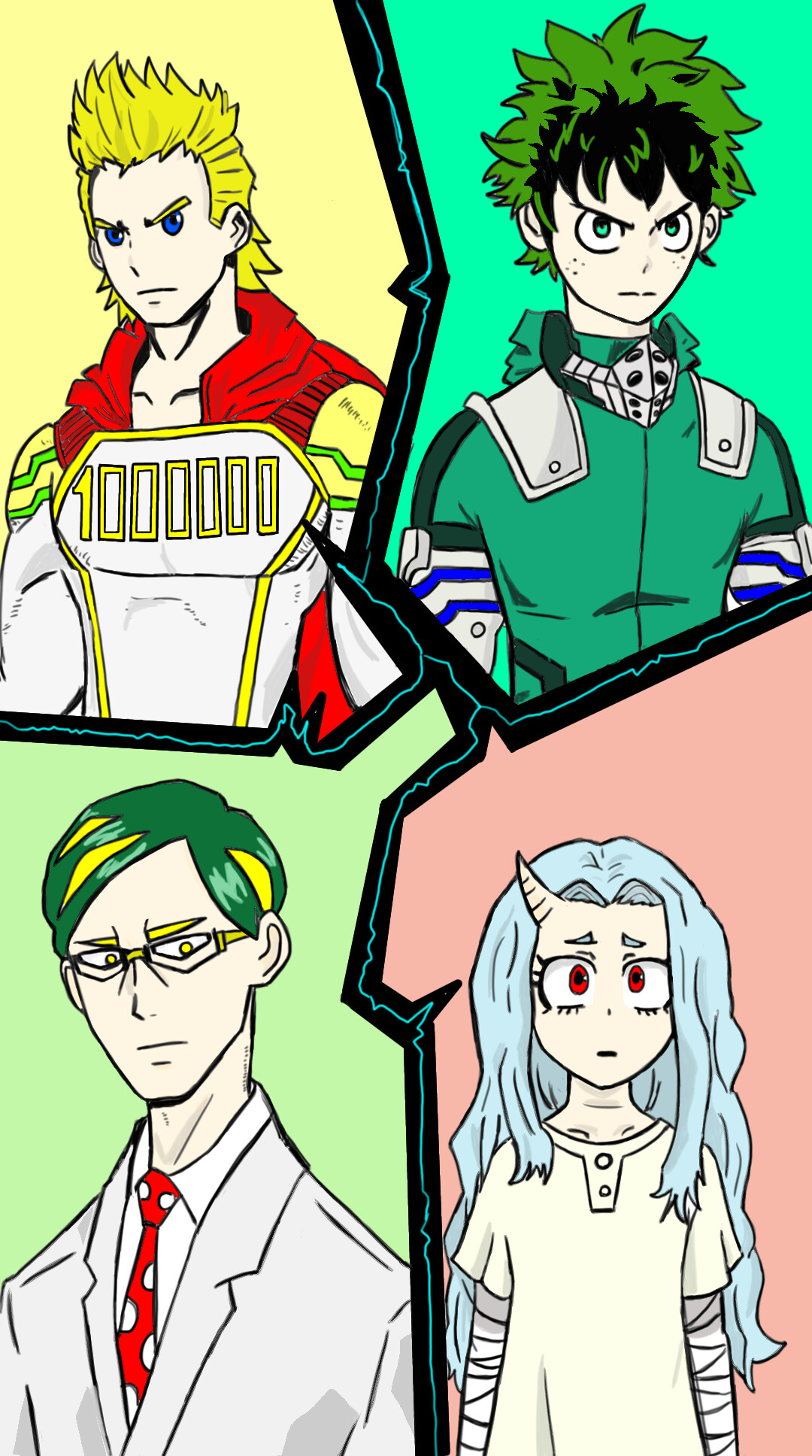 ArtStation - Fanart For My Hero Academia.