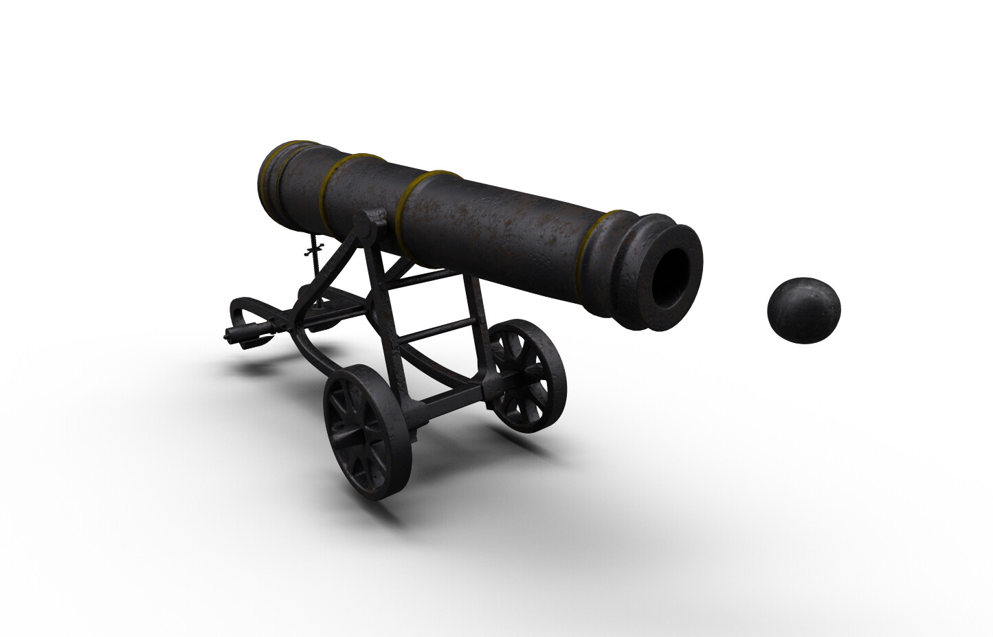 Crimean War Cannon Ball Photo