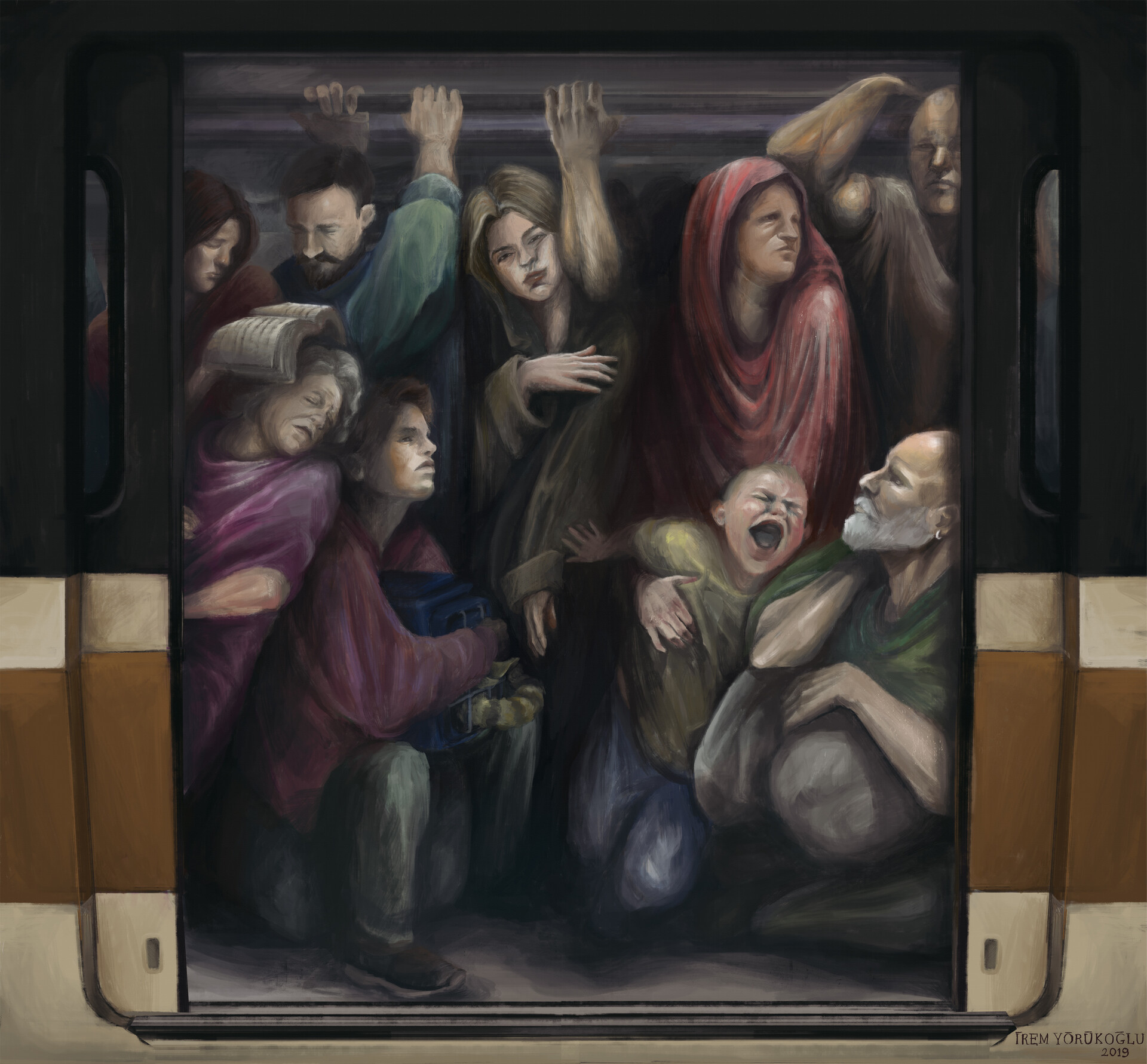 ArtStation - The Last Subway
