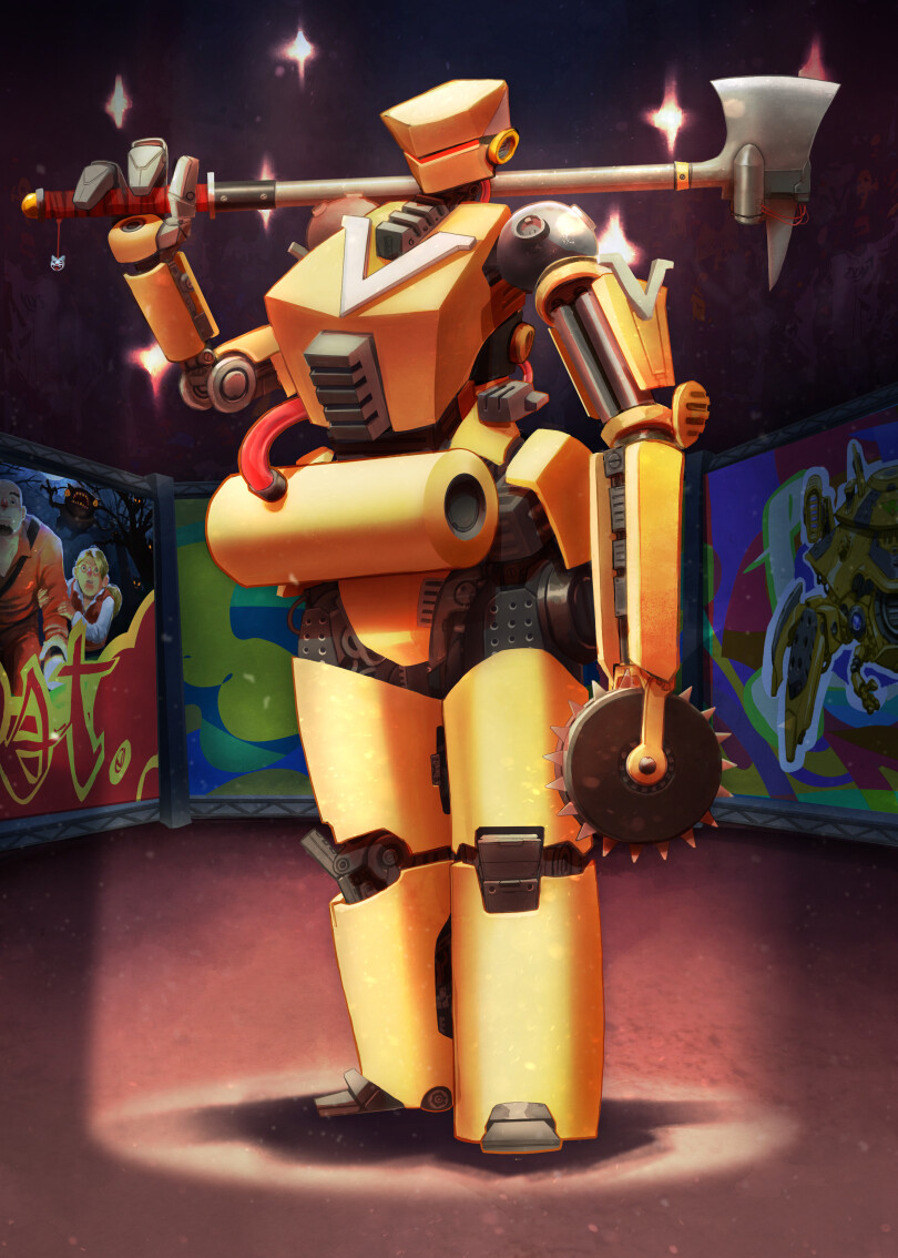 ArtStation - Robot Arena