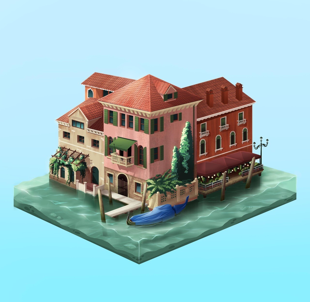 ArtStation - Venice Block